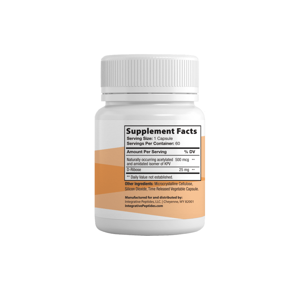 KPV Peptide Capsules (500 Mcg) | Immune Balance Supplement